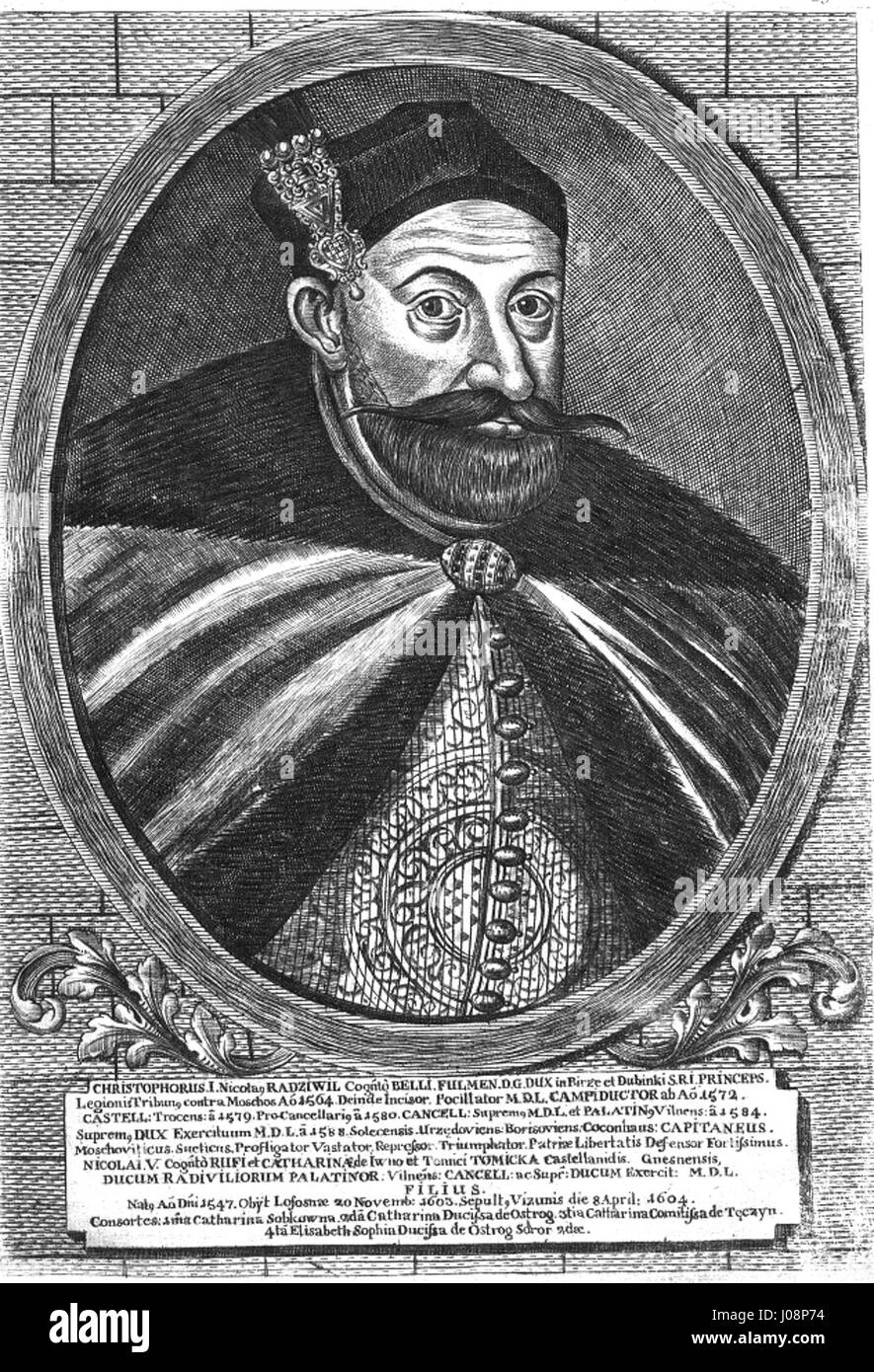 Krzysztof Mikolaj Radziwill, known as 'the Thunderbolt,' was a ...