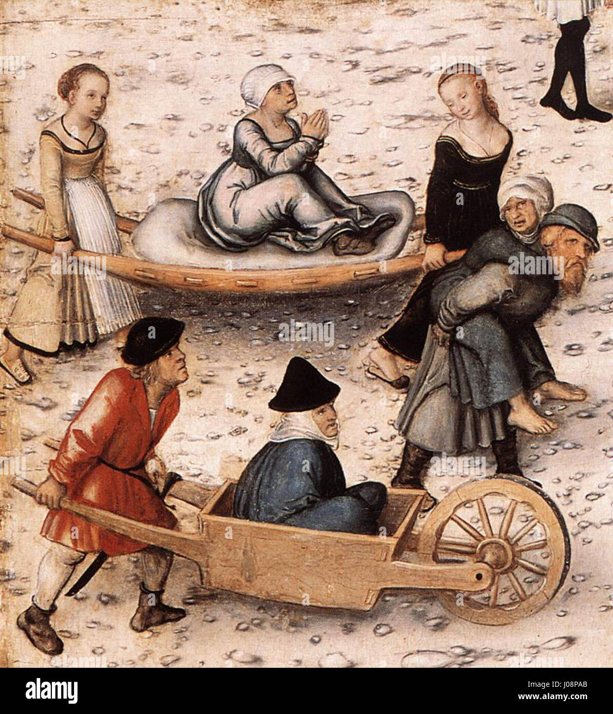 This detail from Lucas Cranach the Elder’s ‘The Fountain of Youth ...