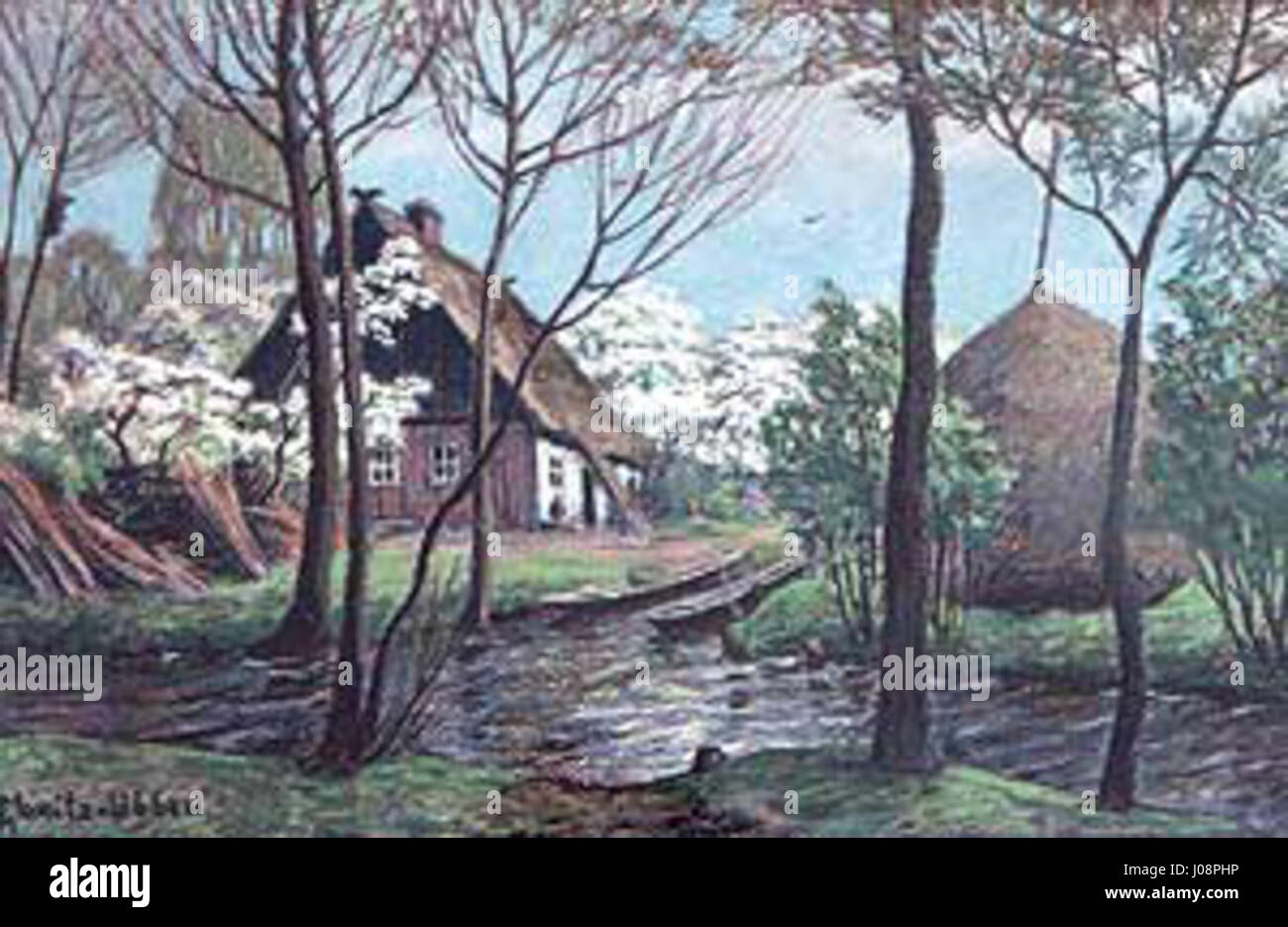 Marie Elisabeth Moritz's 'Spreewald im Frühling' (Spreewald in Spring ...