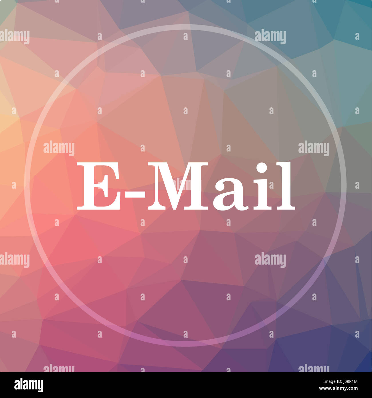 Mail low poly design hi-res stock photography and images - Alamy