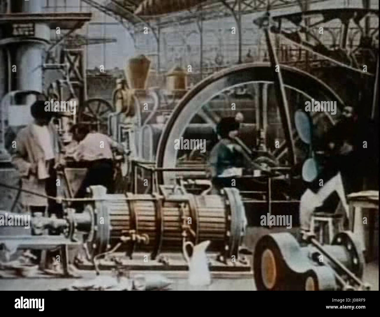 Georges Méliès' 1904 film 'Le voyage à travers l'impossible' (Journey ...