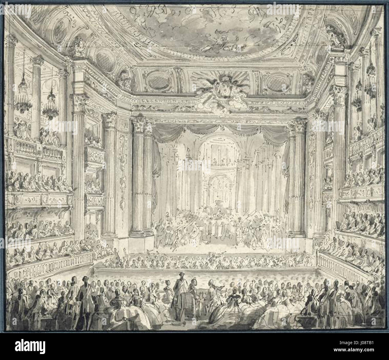 18th century opera house hi-res stock photography and images - Alamy