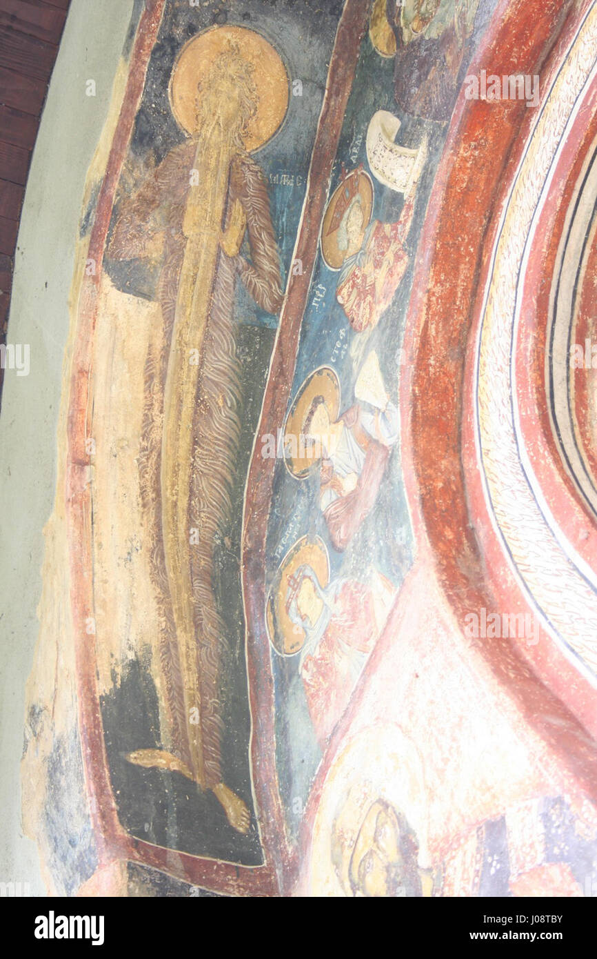 Paintings located in St. Demetrius Church in Markova Sušica, Serbia ...