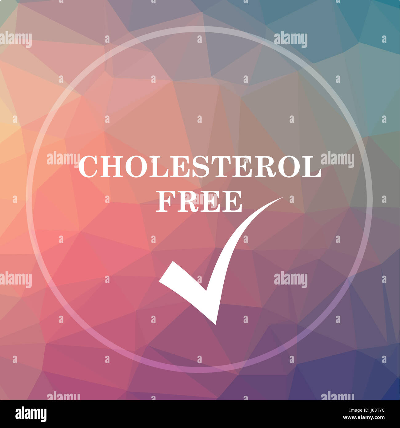 Cholesterol free icon hi-res stock photography and images - Alamy