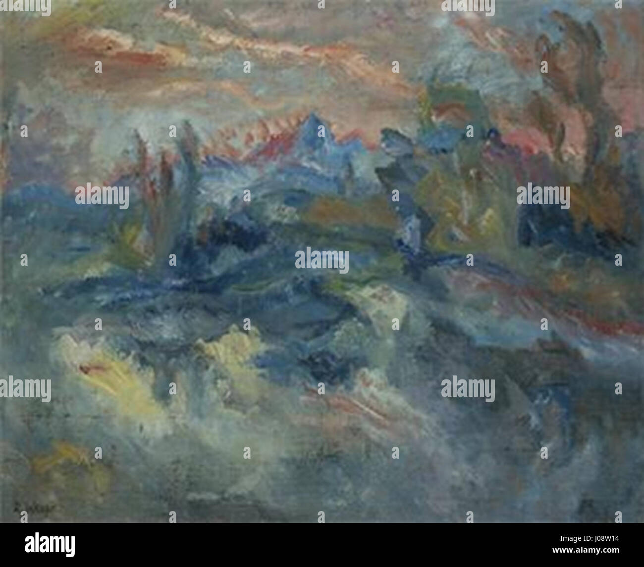 ‘Ovcice’ by Rihard Jakopic is a Slovenian Impressionist painting ...
