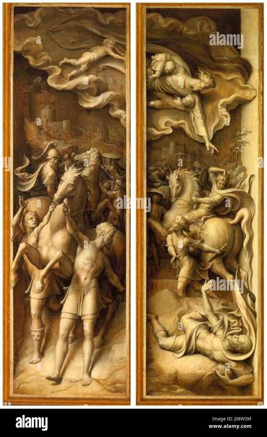 Pieter Coecke van Aelst’s 'Tríptico da Vida de Cristo' (Triptych of the Life of Christ) presents ...