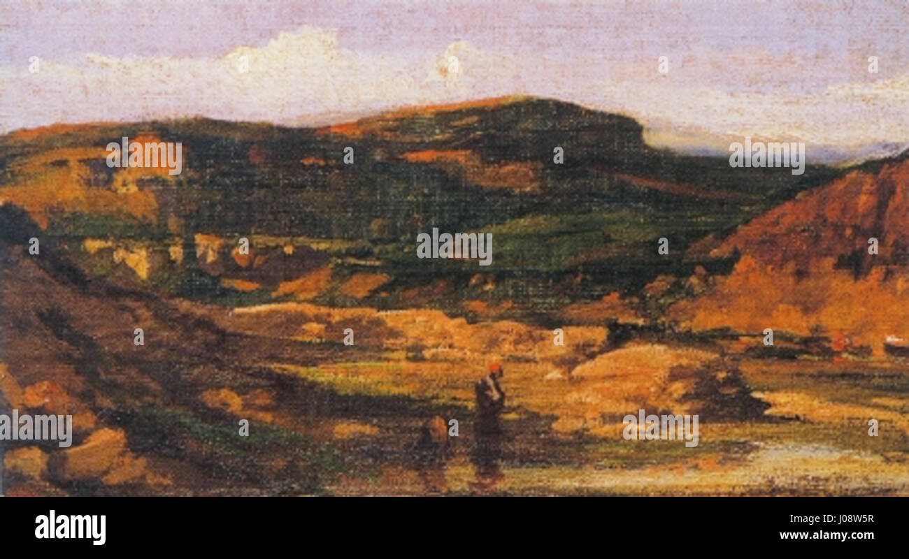 Ramon Martí Alsina’s 'Paisatge' (Landscape) is a serene depiction of a ...