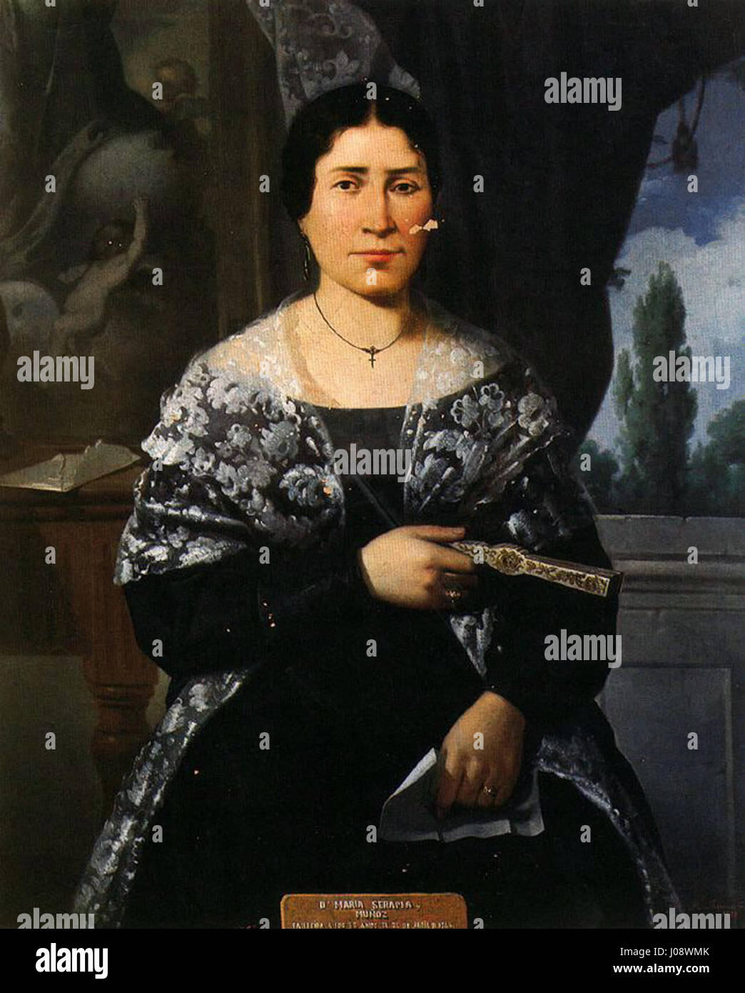 Rafael Romero Barros’ portrait of Doña Serapia Muñoz captures a refined ...