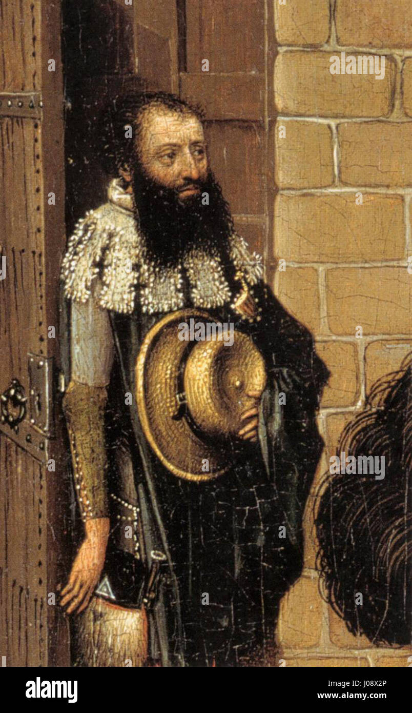 The 'Mérode Altarpiece' by Robert Campin, a masterpiece of Northern Renaissance art, includes a ...