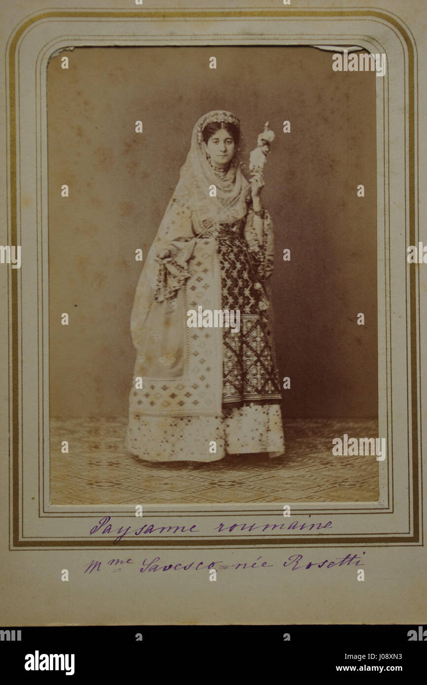 This image features Romanian court members dressed in historical ...