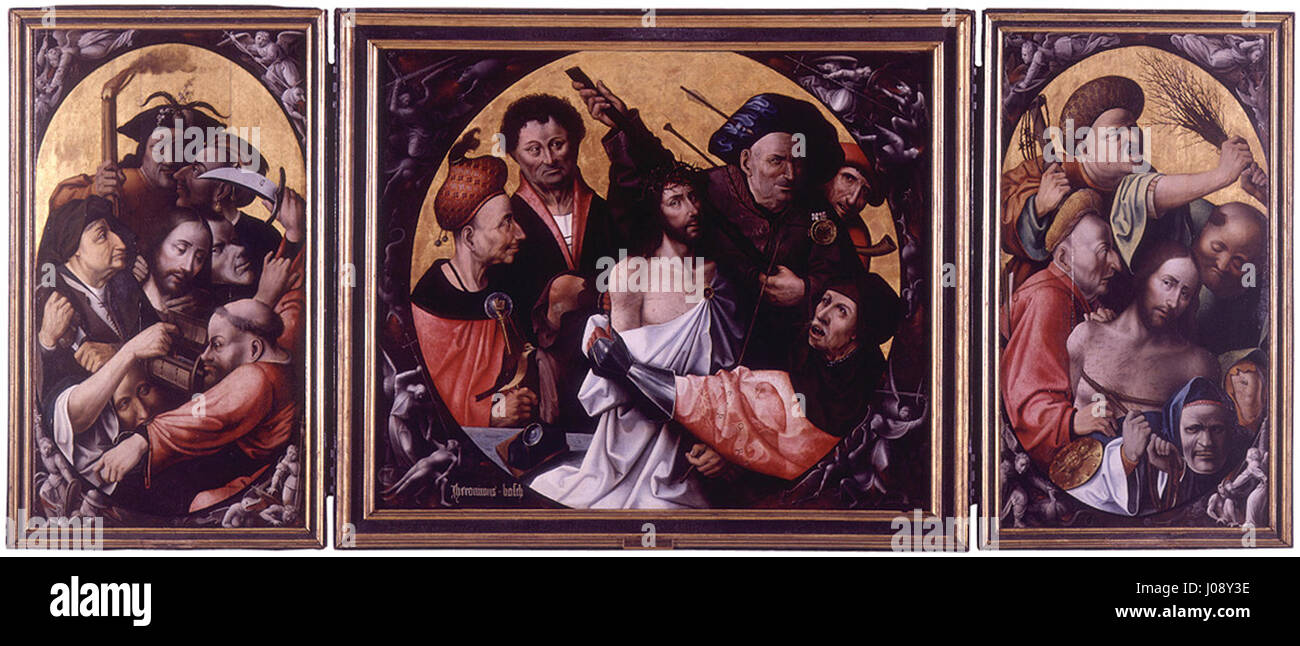 The 'Tríptico de la Pasión,' housed in the Museo de Bellas Artes in ...