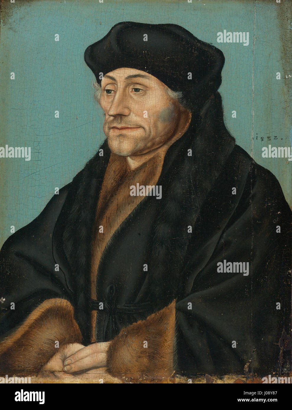 The 'Portrait of Erasmus of Rotterdam' by Lucas Cranach the Elder’s ...
