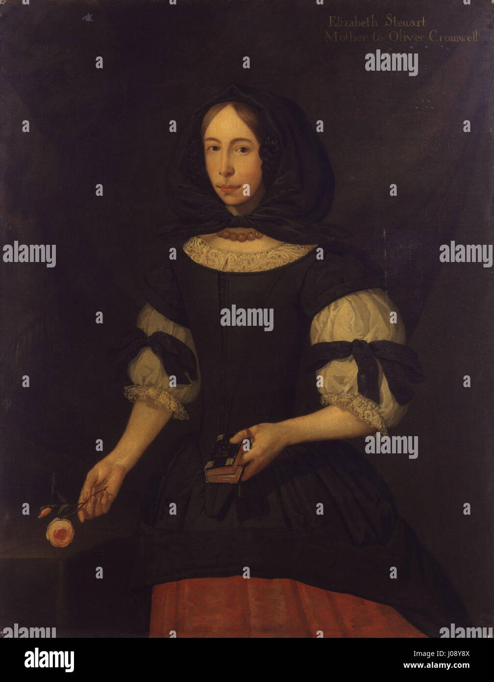 A portrait of an unknown woman, once thought to be Elizabeth Cromwell ...