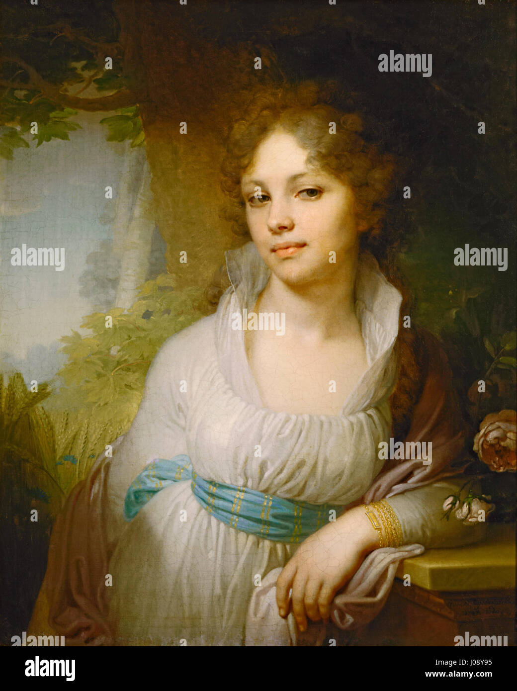 Vladimir Borovikovskiy’s portrait of D.P. Yakovlev showcases the ...