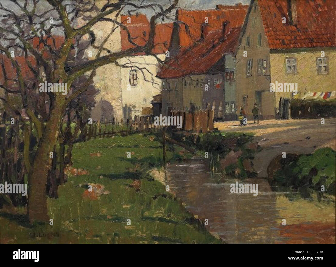 Willy Lucas's 'Vorfrühling' (Early Spring) from 1914 captures the ...