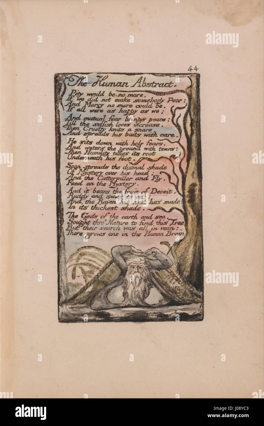 William Blake’s 'The Human Abstract' from 'Songs of Innocence and of ...