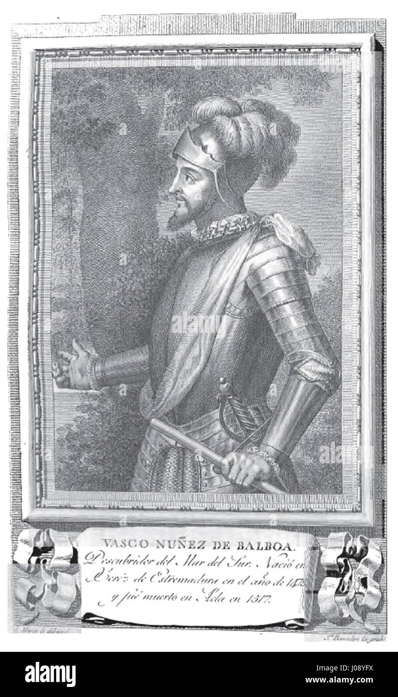 Vasco Núñez de Balboa (c. 1475–1519) was a Spanish explorer and ...