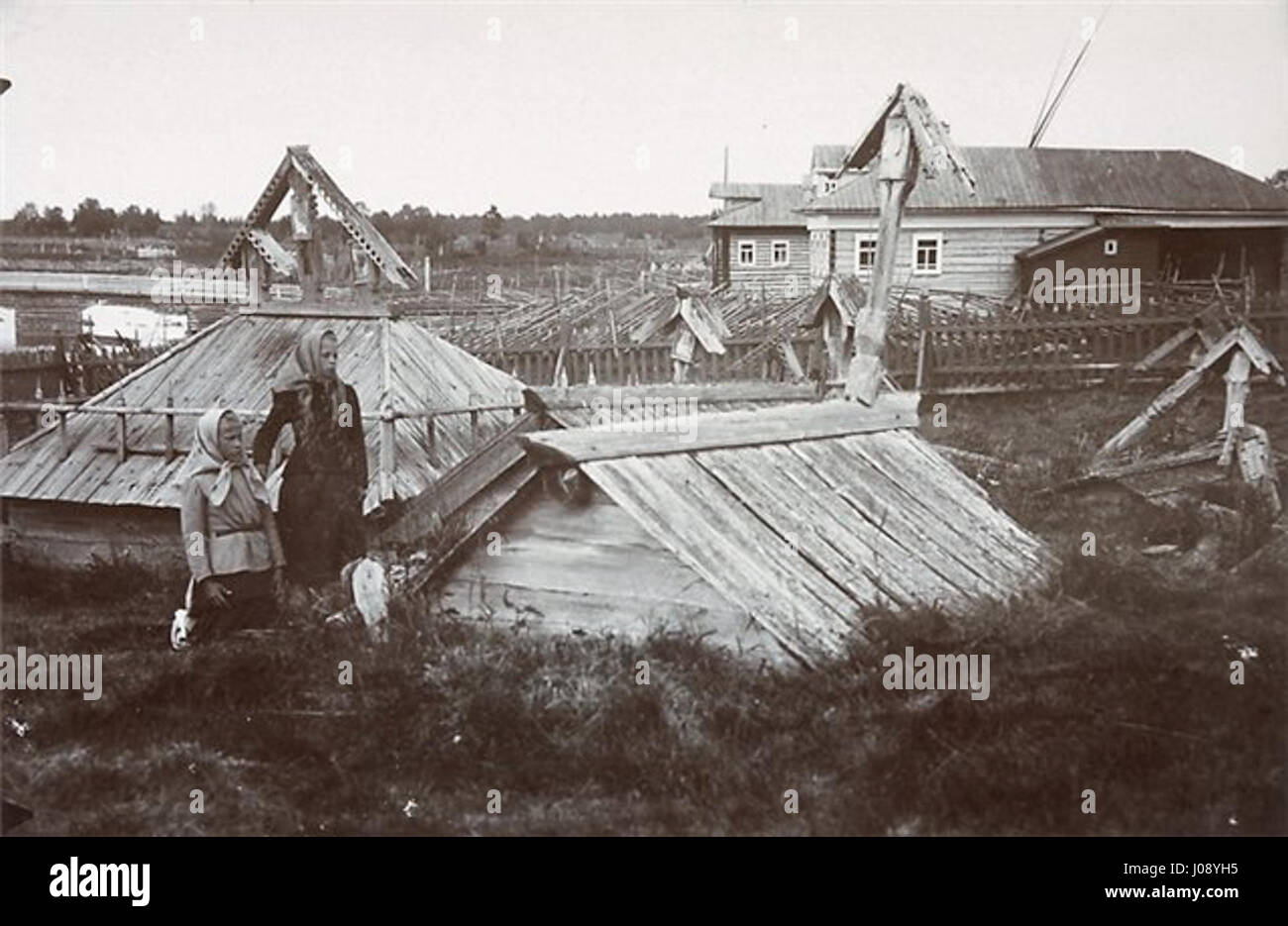 Dmitry F. Shablovsky’s 'Event on the Volga' (1917) illustrates a ...