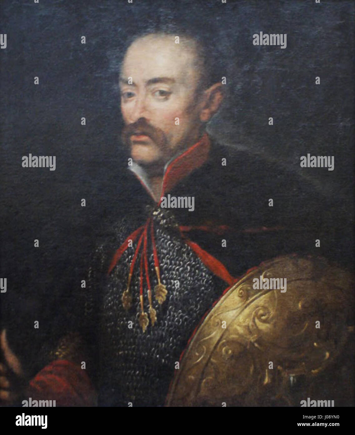 Vincent Korvin-Gasiecki's 17th-century portrait of King Stefan Batory portrays the king in regal ...