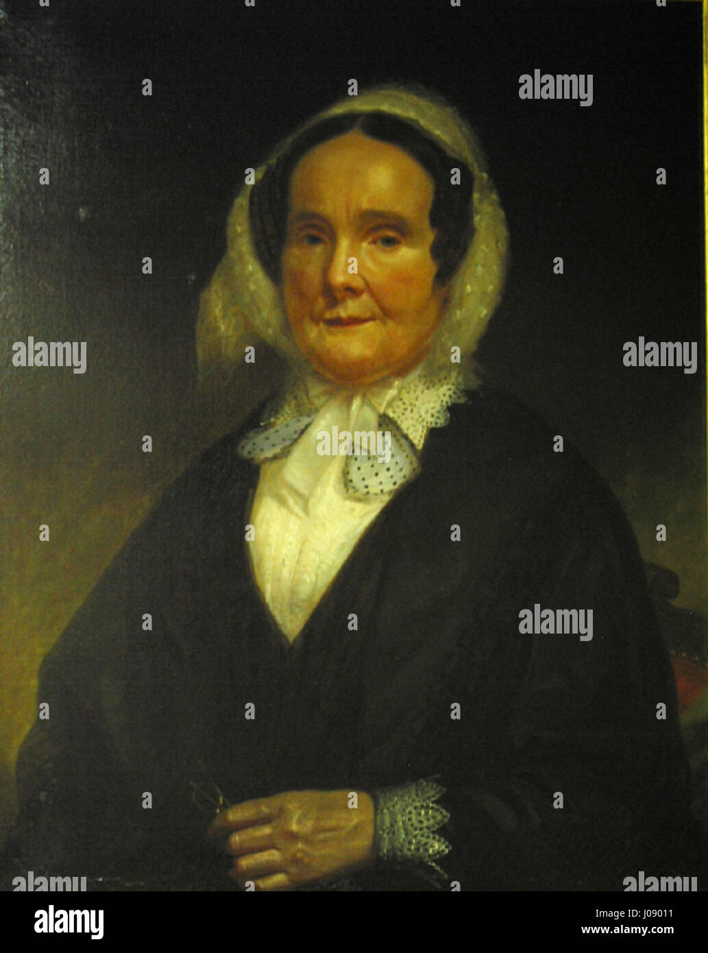 This 1853 portrait by William Sidney Mount portrays Mrs. Eliza Spínola ...