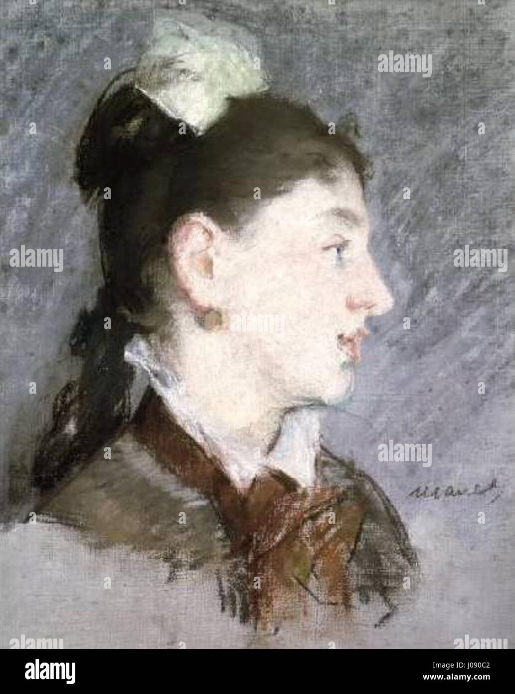 'Jeune fille au col cassé, de profil' (Young Girl with a Broken Neck ...