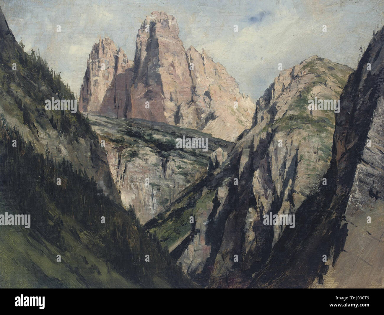 A depiction from the late 19th century, capturing elements of Romanian ...