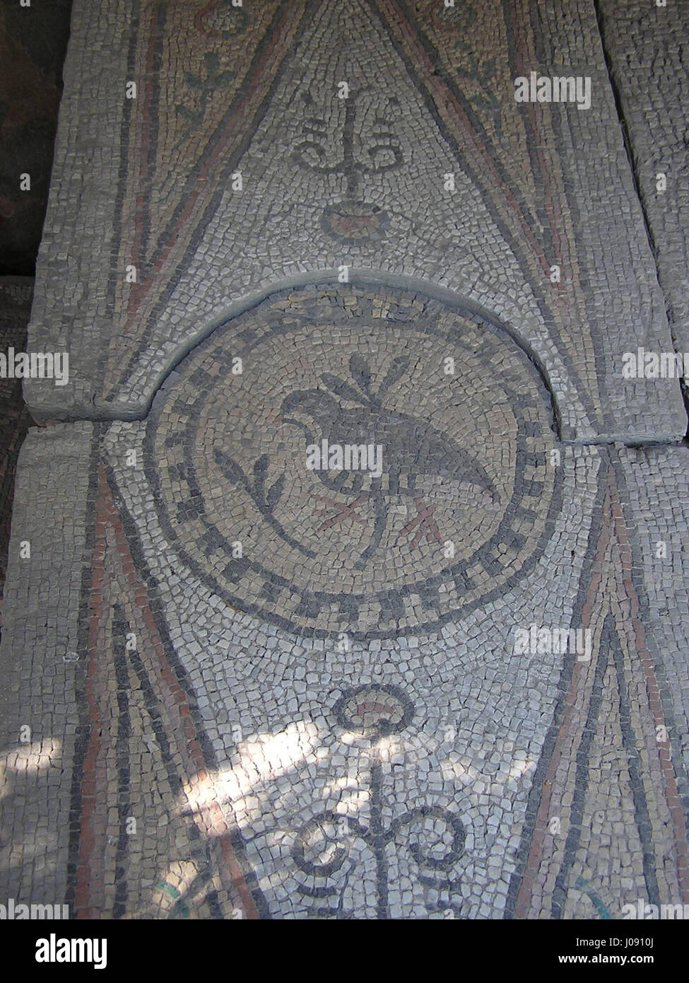 This artwork represents an ancient city in Chersonesus, now part of ...