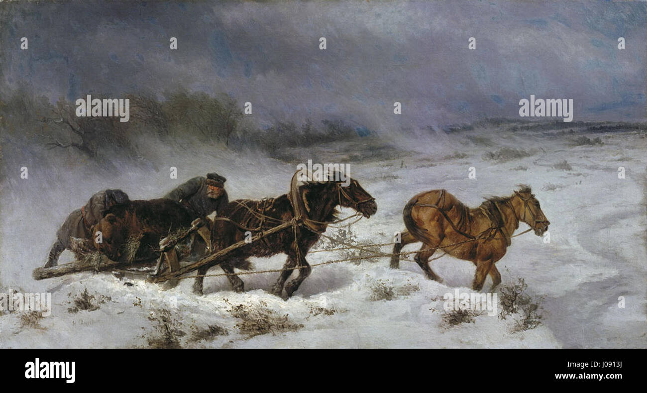 David Stern’s 'Evening on the Dnieper' portrays a peaceful twilight ...