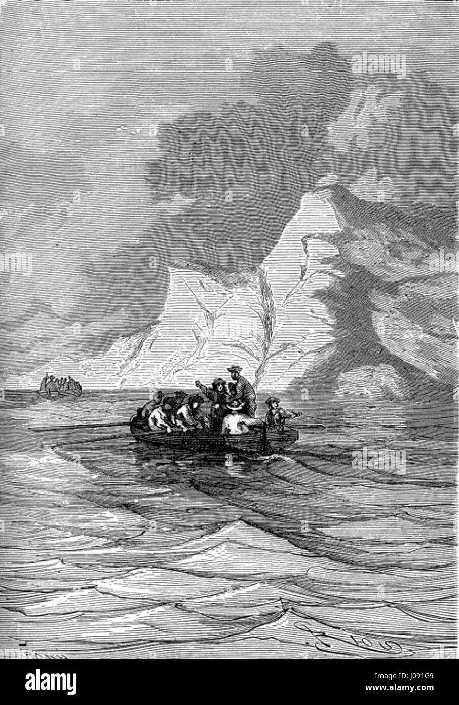 'The Children of Captain Grant' is a scene from Jules Verne's novel ...