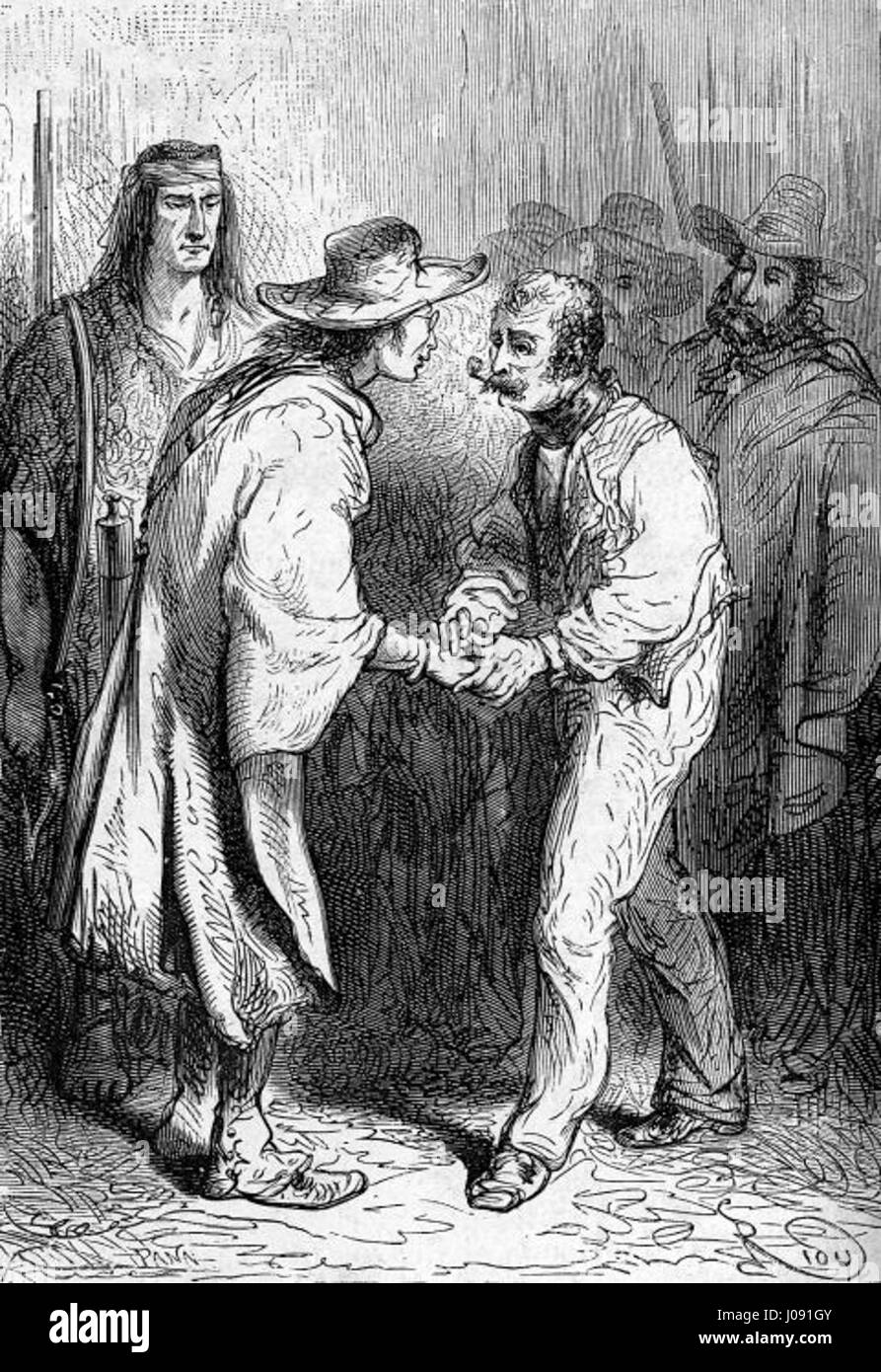 Édouard Riou’s illustration from 'The Children of Captain Grant ...