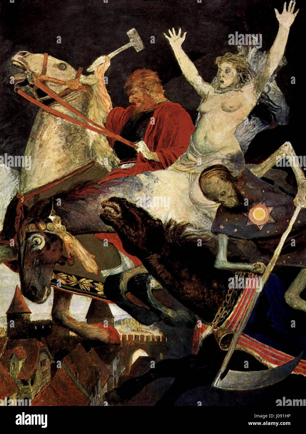 Arnold bocklin work of art hi-res stock photography and images - Alamy