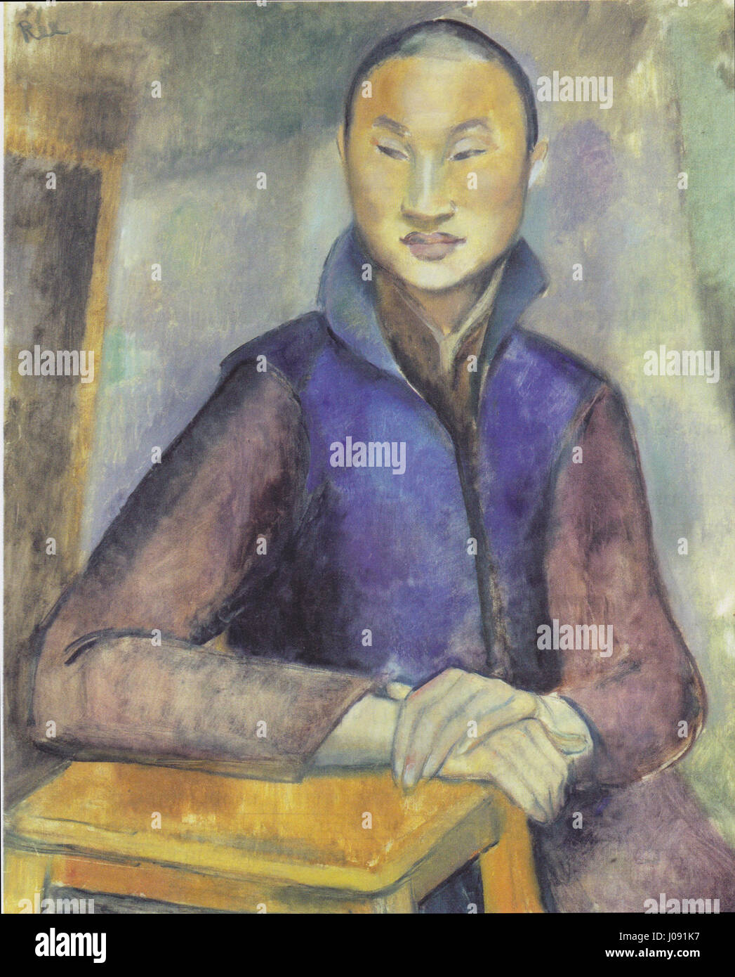 Anita Rée's 1919 painting 'Junger Chinese' reflects her interest in the ...