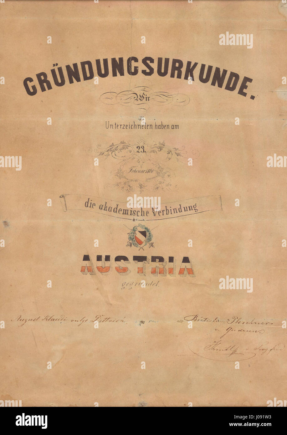 The 1861 Austrian founding document marks a significant political ...