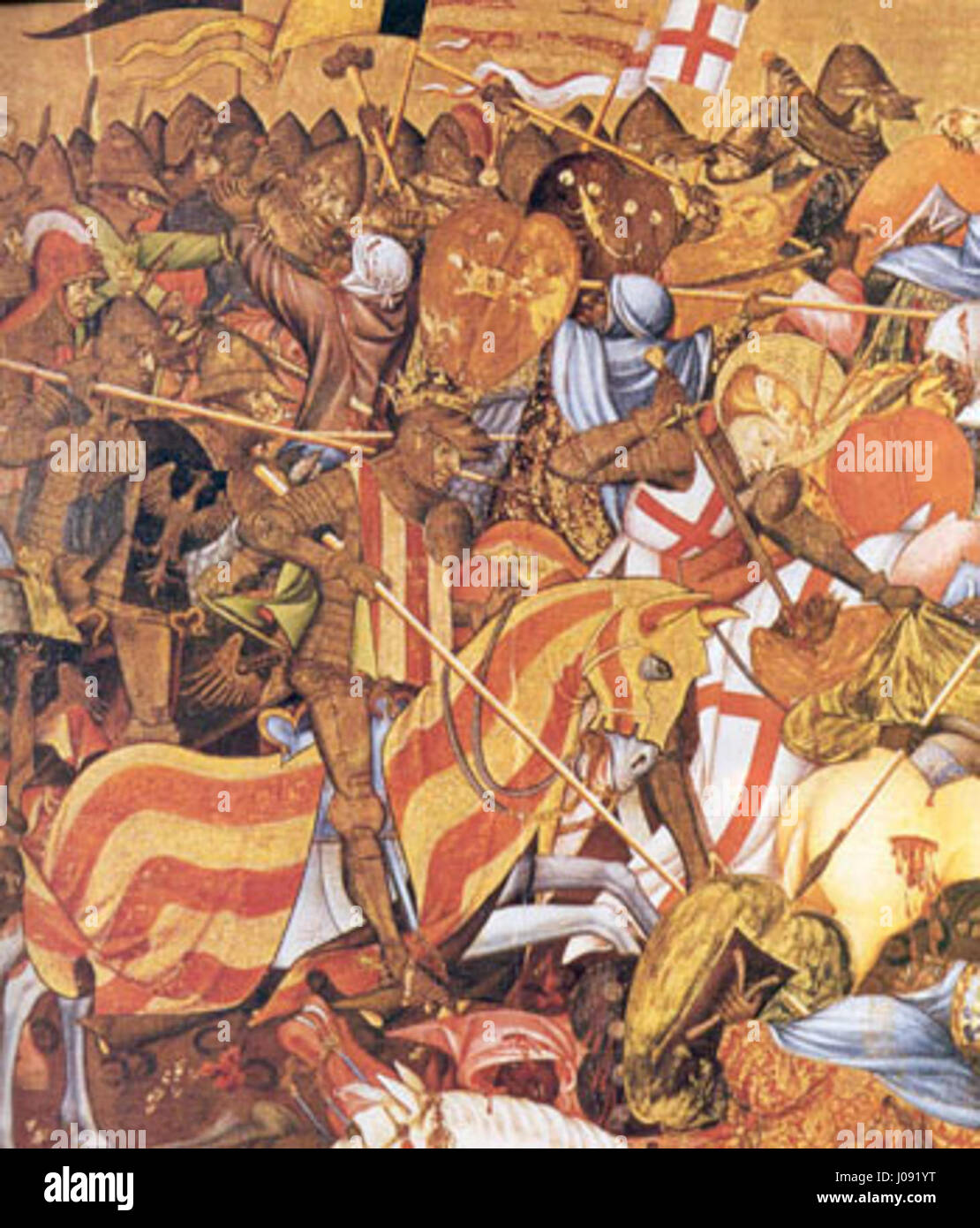 'Batalla del Puig' depicts the famous Battle of Puig, a pivotal moment ...