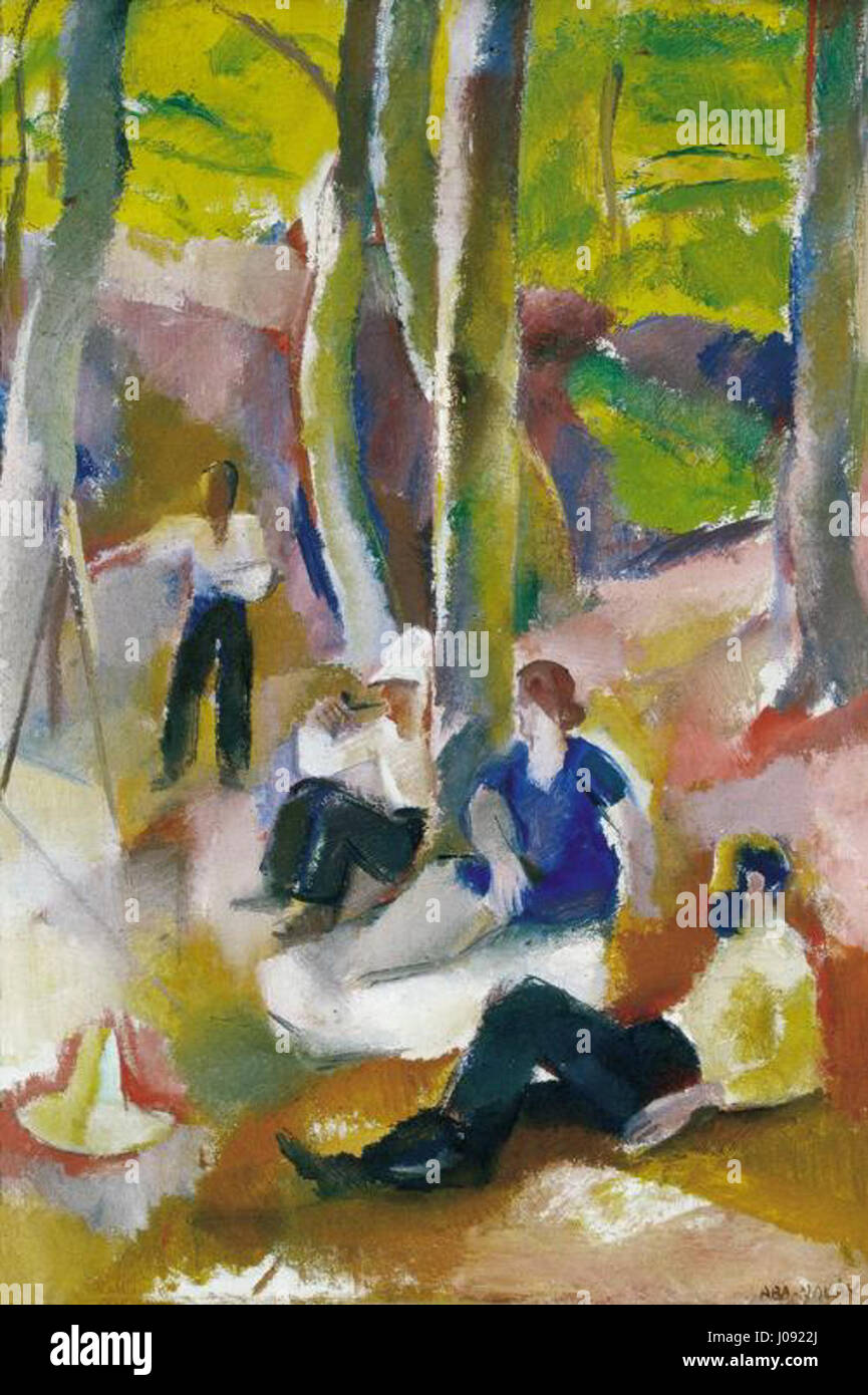 The Aba-Novák Artist Company, active in Igal in 1927, contributed to ...