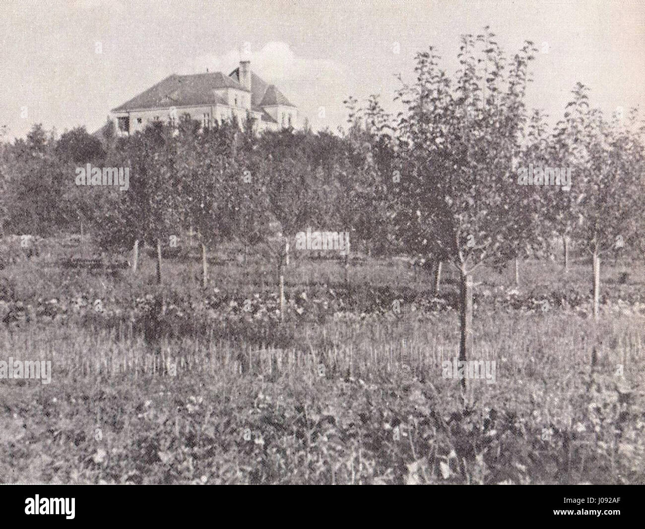 A vintage postcard from around 1926, titled 'Child’s san Busko-Zdrój ...