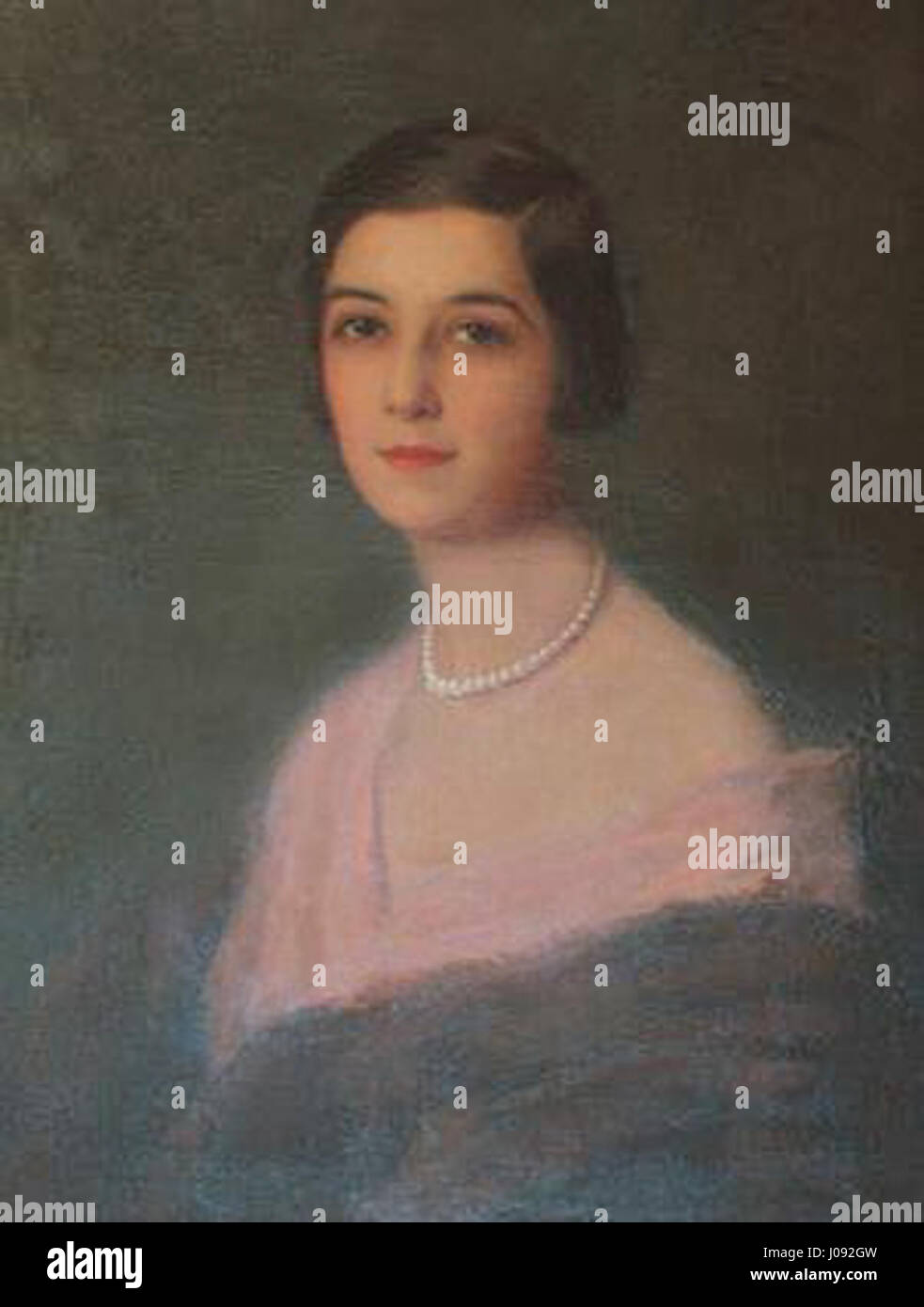 Cyprien Eugène Boulet's portrait of Stella Alves de Lima at the age of ...