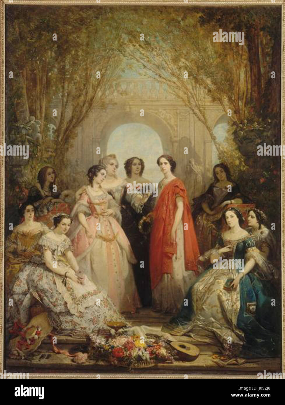 The 'Dames sociétaires' are esteemed actresses of the Comédie-Française ...
