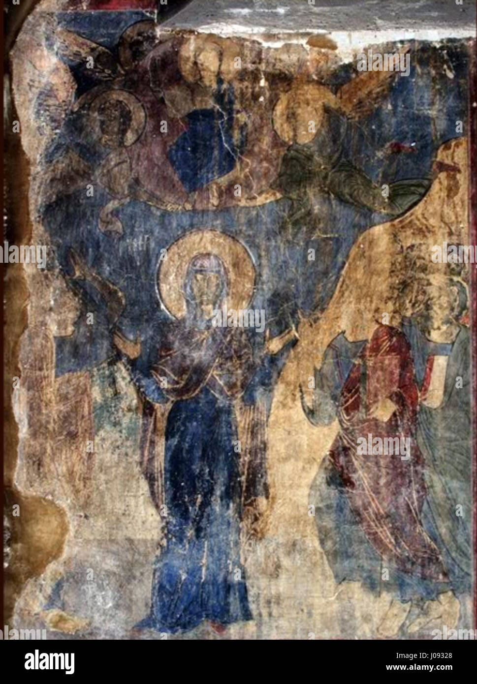 The Edo period painting from Japan presents a traditional artistic ...