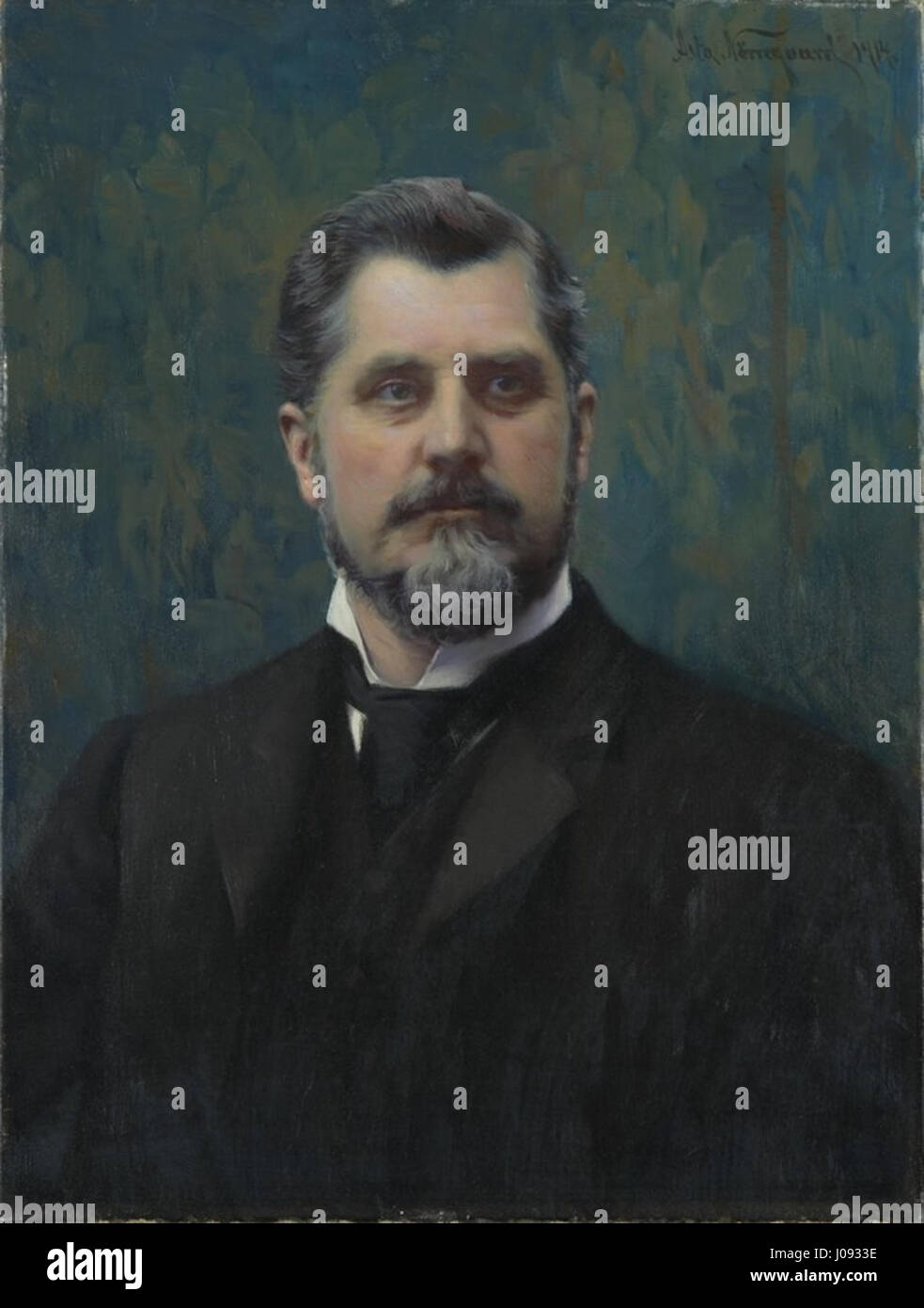Christian Julius Schou's work 'Asta Nørregaard' portrays the figure of ...