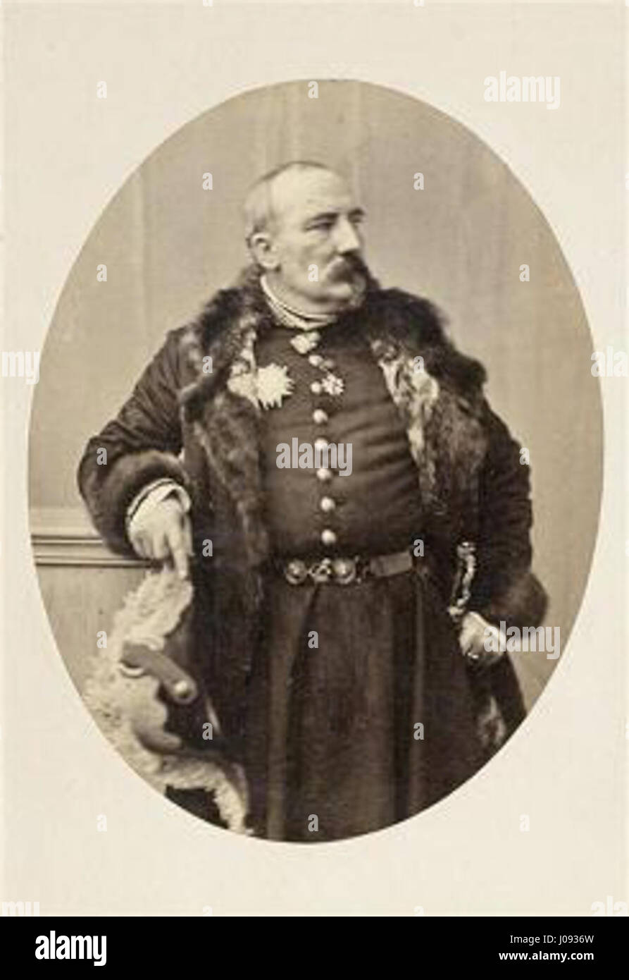 This portrait honors Marshal Bosquet, a prominent French military ...