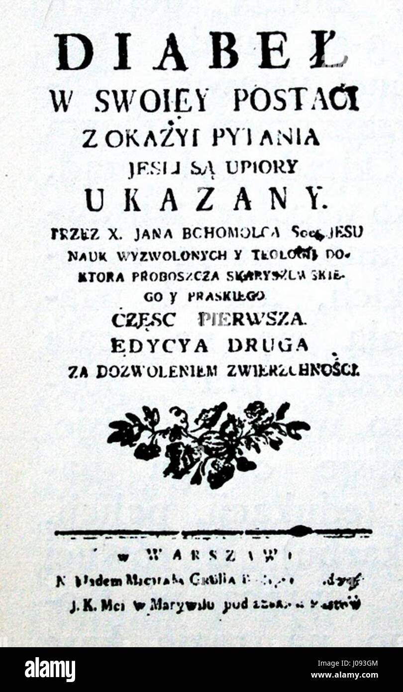 'Diabel w swojej postaci' (The Devil in His Own Form) is a work ...