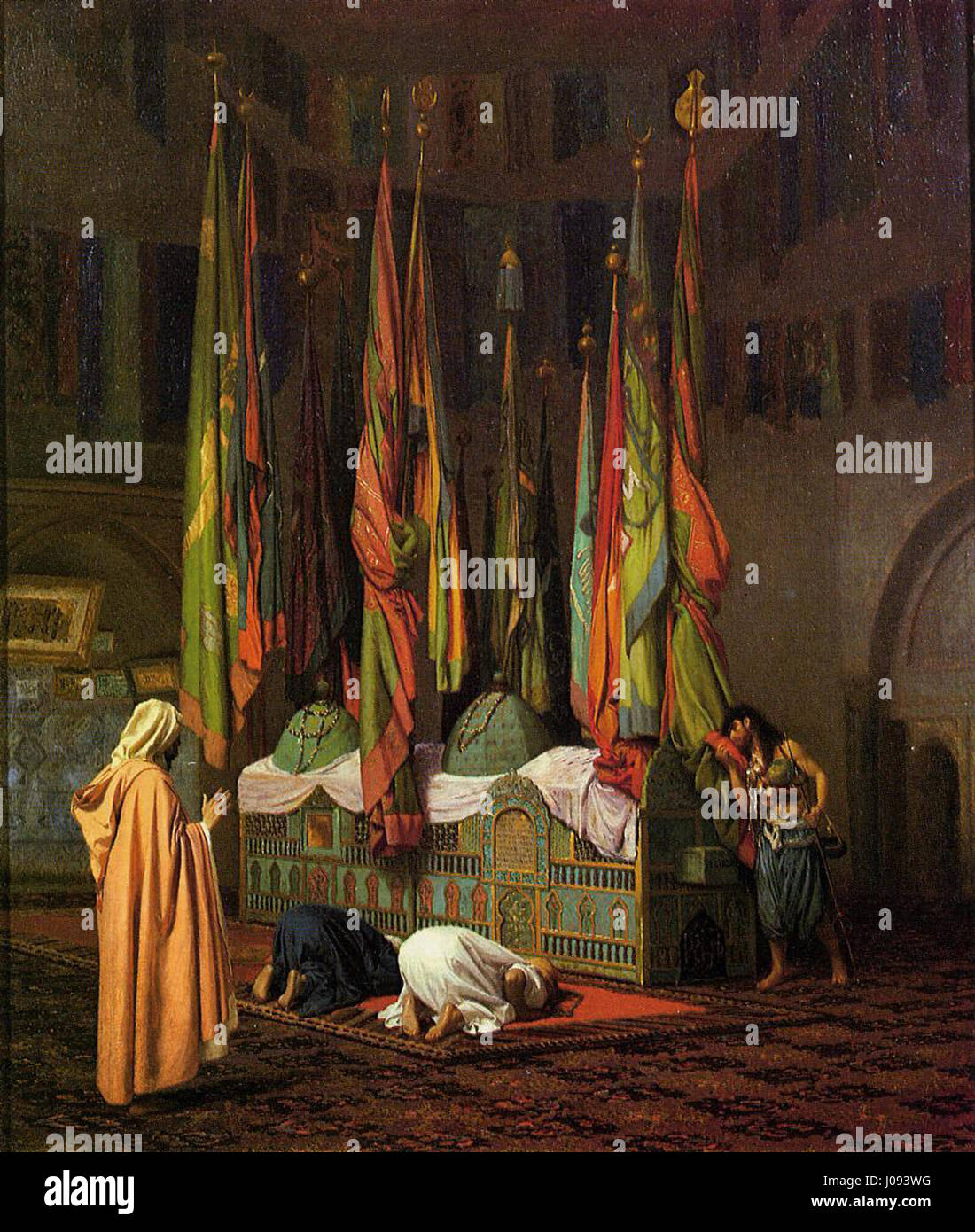 Jean-Léon Gérôme's 'The Tomb of Hazrat Imam Husain Allahis Salam ...