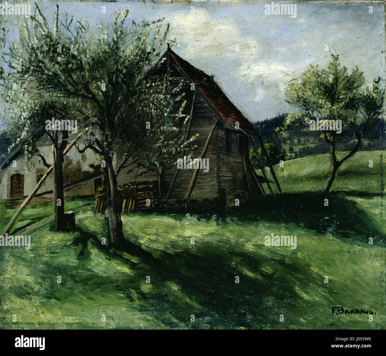 François Barraud’s 'Printemps' (Spring) is a vibrant and delicate ...