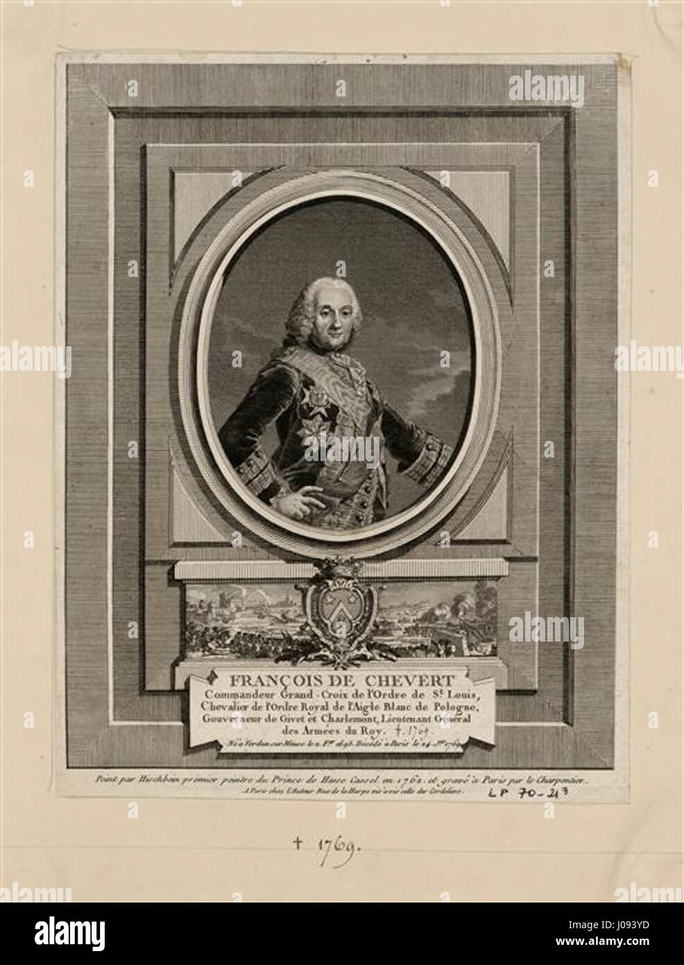 François de Chevert was a French general during the 18th century, known ...