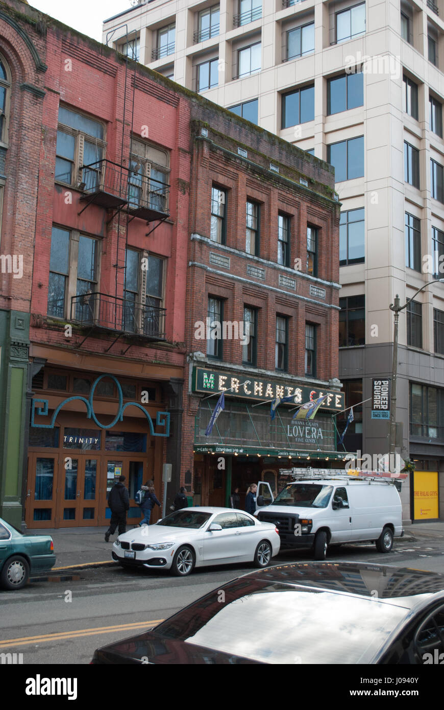 Pioneer Square, Seattle, Washington Stock Photo - Alamy