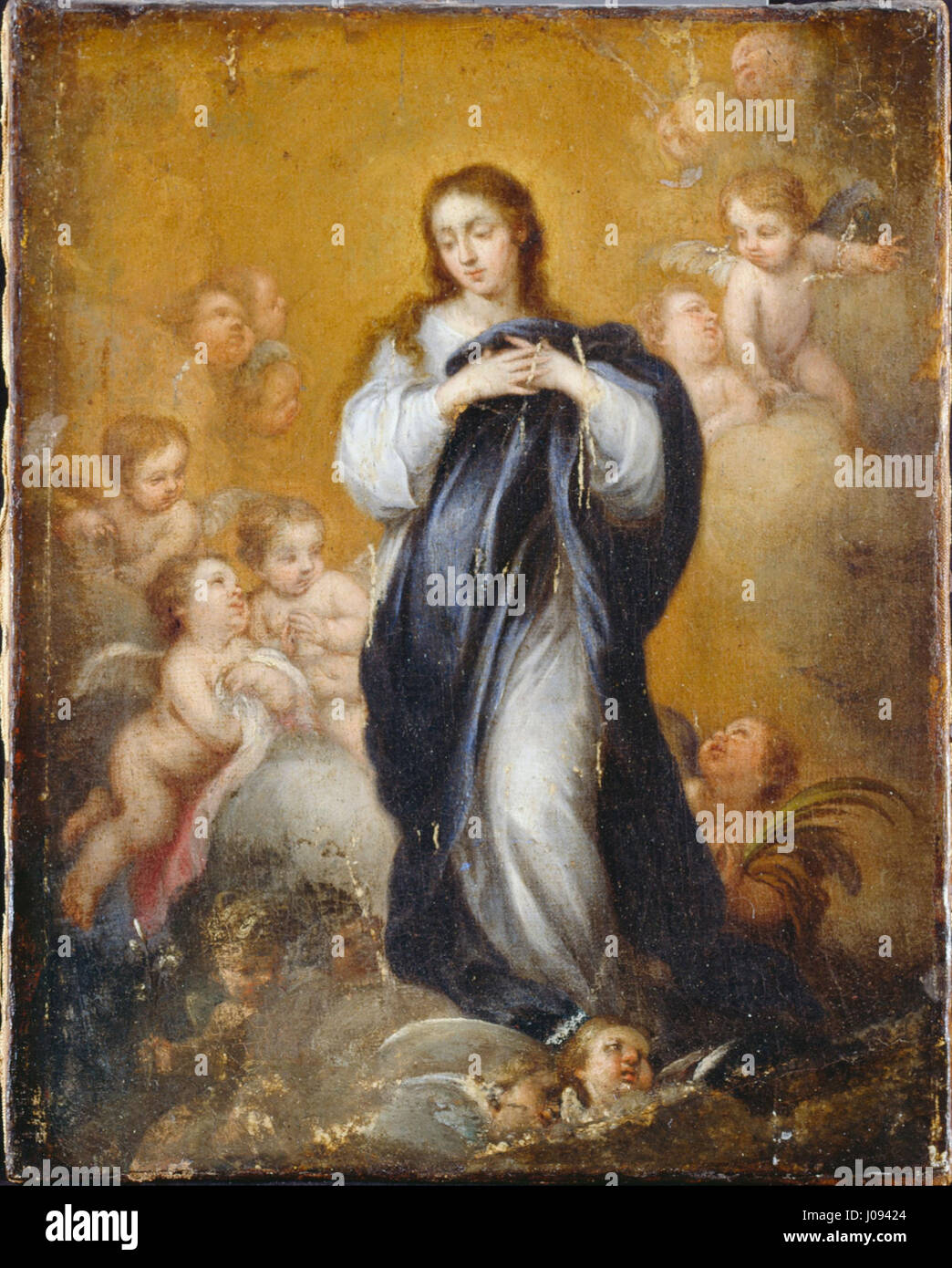 Murillo, Bartolomé Estéban - Immaculate Conception Stock Photo - Alamy