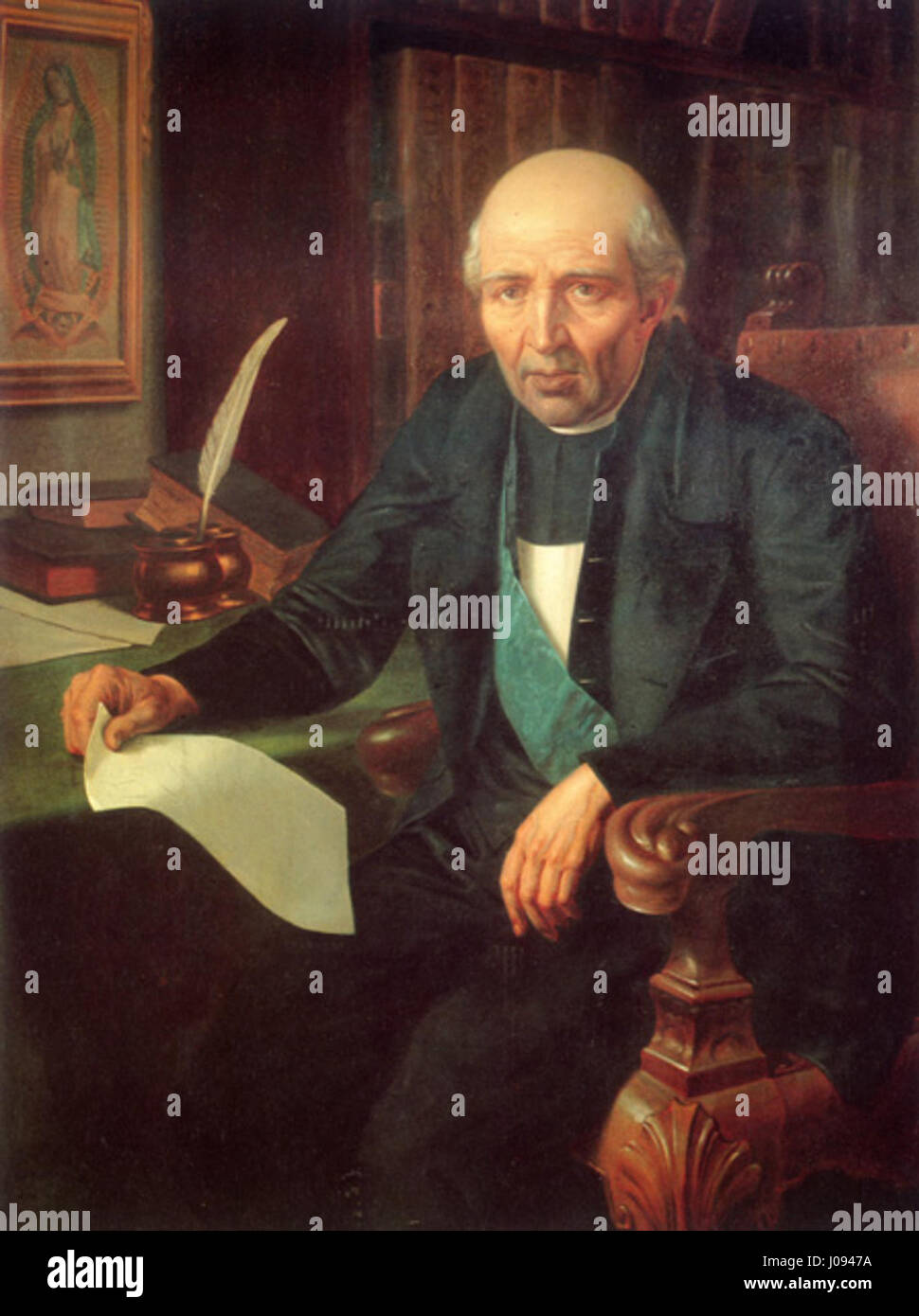 This portrait of Generalísimo Miguel Hidalgo y Costilla, the leader of ...