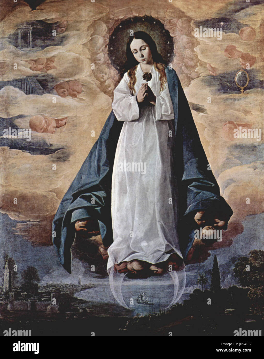 Francisco de Zurbarán’s work, marked as '065,' features his signature ...