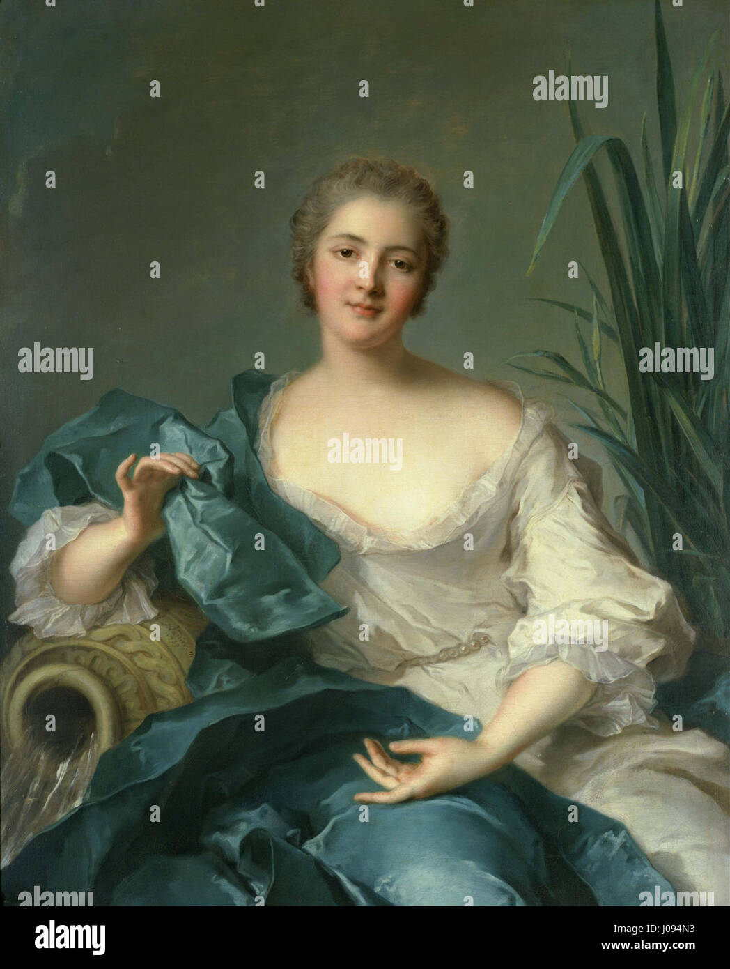 This portrait by Jean-Marc Nattier portrays Madame Marie-Henriette ...